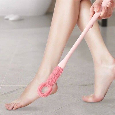 Toe Cleaning Brush Foot Scrubber Exfoliating Silicone Brush