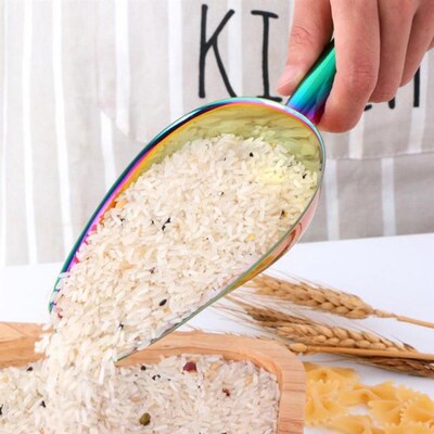 Home Buffet 9 Inch Stainless Steel Ice Scraper Candy Shovel