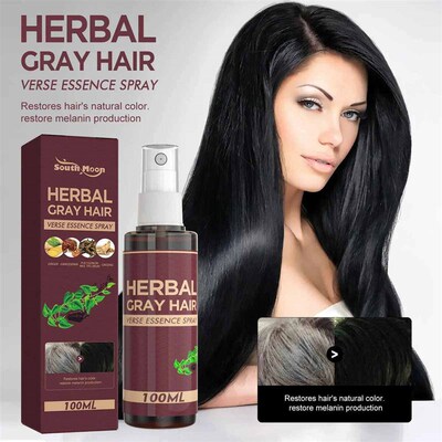 Herbal Black Hair Liquid Polygonum Multiflorum Herb Essence