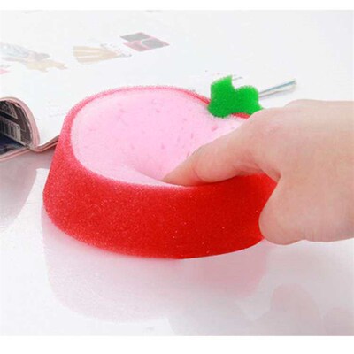 Sponge cleaning cloth Quality Life Fruit shaped thickened de