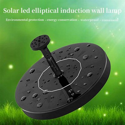 Waterfall Fountain Mini Solar Water Fountain Pool Pond Garde