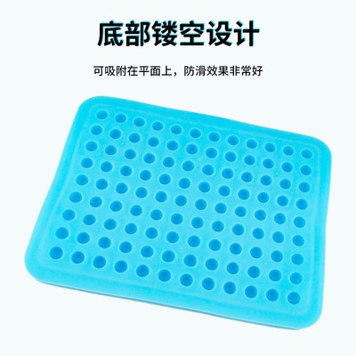 梦者钓箱坐垫新款小馒头硅胶柔软透气钓椅坐垫冰凉防滑座椅垫子