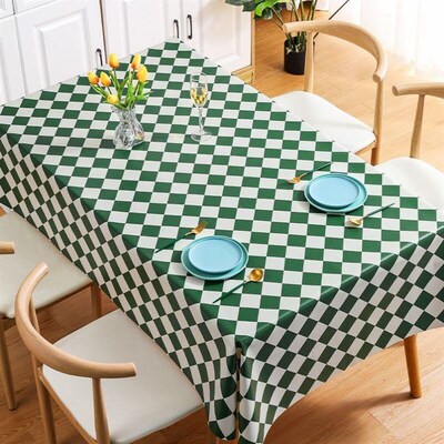 Tablebcloth oilproof waterproof antiscalding pvc table mat