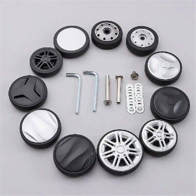 Durable Suitcase Parts Axles Suitcase Wheels Replacement