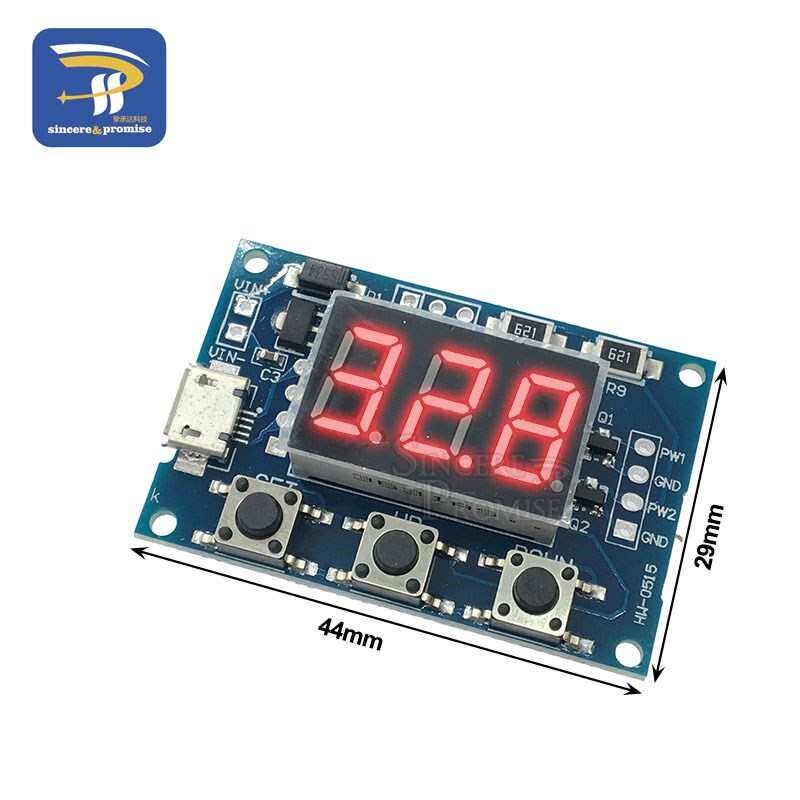 DC PWM Signal Generator Micro SB 2CH Adjustable Duty Cycle P