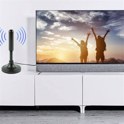 Portable  Antenna 300cm Coax Cable Digital Receiving