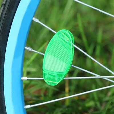4PCS Night Reflectors Cycling Lights Safety Warning Light Bi
