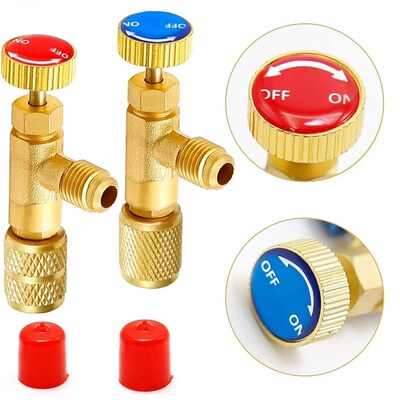 Air Conditioning Refrigerant Safety Valve R410A R22 1/4  5/1