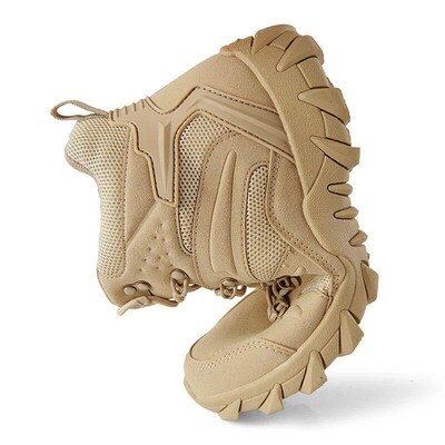 Upgraded Tactics Combat Training Boots Male Outdoors Camping