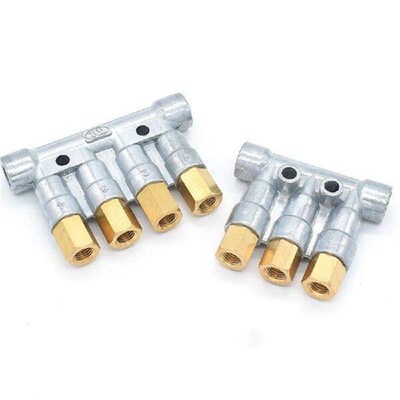 2/3/4/5/6 Way Aluminum Lube Oil Piston Distributor Value