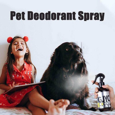 100ml Dog & Cat Deodorant Odor Eliminating Spray Kitten Liqu