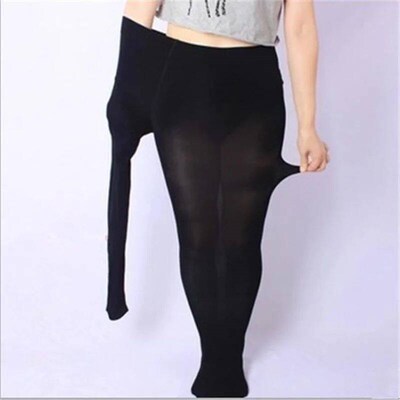 Women Large Size Super Elatic Black Legging Fahion Soft Sto