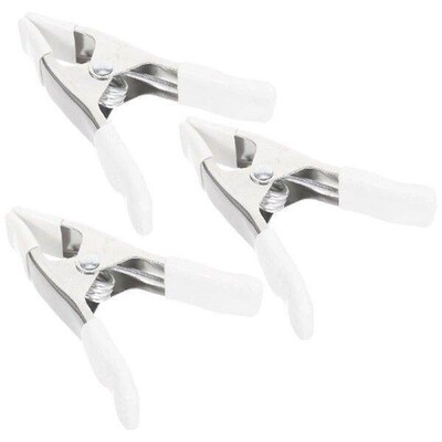 3 Pcs Spring Clip A-shaped Wedding Dress Clamps for Fitting
