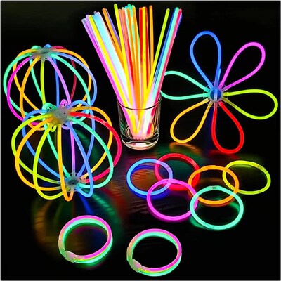 Party Glow Sticks Fluorescence Light Glow In The Dark Bracel