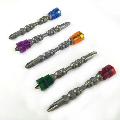 5PCS Electric Screw Driver Set Tools 65L Double Head Magneti