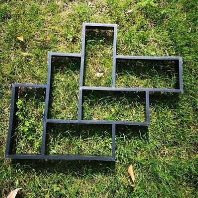 Plastic Pavement Brick Concrete Stepping Stone Cement