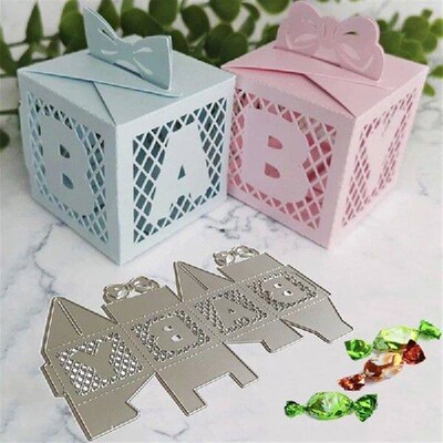 Baby Box Metal Cutting Dies Stencil DIY Scraping Album