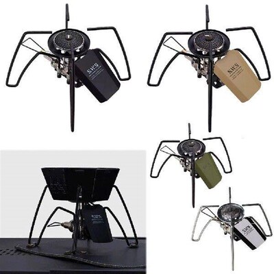 2900W Foldable Spider Stove Stainless Steel Firepower