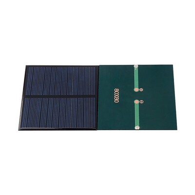 5PCS 6V 120mA 80*80mm Solar Panels Polycrystalline Silicon S