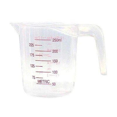 250/500/1000ML Quality Plastic Measuring Cup Jug Pour Spout