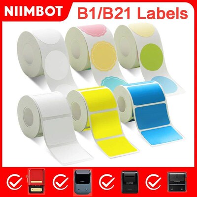 Niimbot B21/B1 Thermal Label Paper Food Label Paper Price Ta