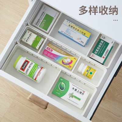 Japanese Desktop Drawer Storage Box Divides Kitchen Tablewar