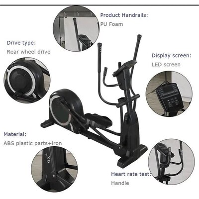 Commercial Gym Ellittica Fitness Elliptical Trainer Machine,