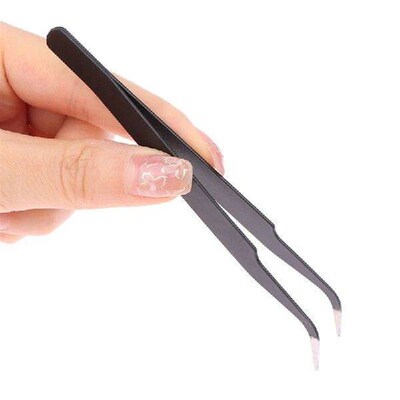 6PCS Stainless Steel Precision Tweezers Set Anti-Static ESD