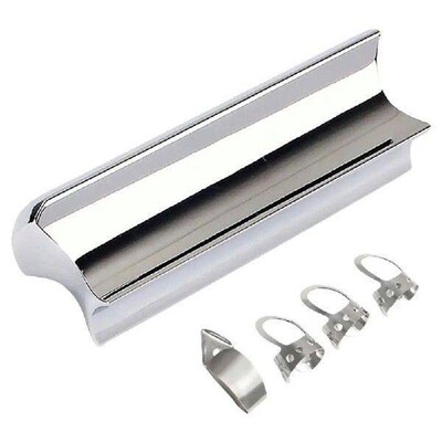 5Pcs Stainless Steel Guitar Bar Guitar Picks Kit Stainless