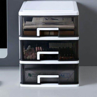 Office desk storage box drawer A4 file storage cabinet rack