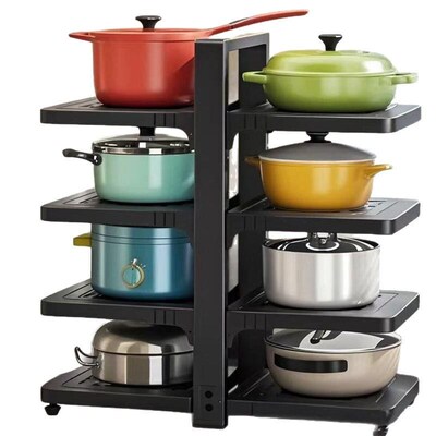 Kitchen Multi-Layer Storage Rack, Home Multi-Function Cabine
