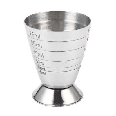 Measuring Shot Cup Ounce Jigger Bar Cocktail Drink Mixer