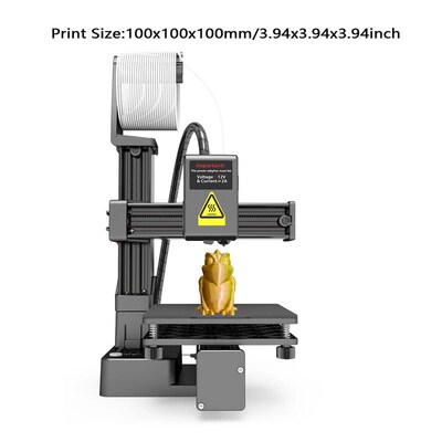 【Flash】Mini EasyThreed 3D Printer Entry Level Compatible w
