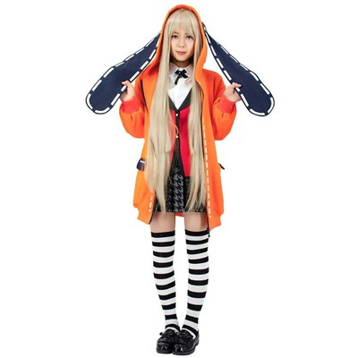 Kids Adult Kakegurui Compulsive Gambler Cosplay Cute