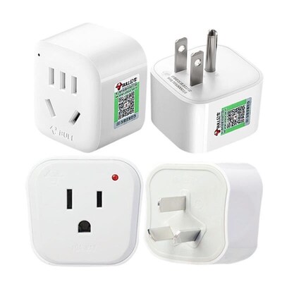 AC Wall Power Adapter China and UK Plug to US PTlug Socket P