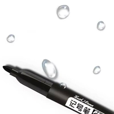 9 Pcs/Set Permanent Marker Pen Fine Point Waterproof Ink Thi