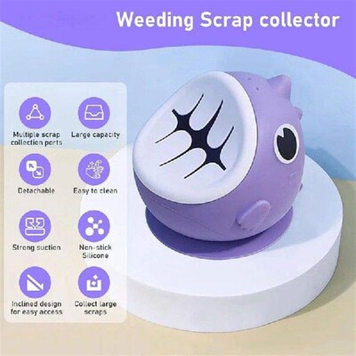 Detachable Large Capacity Suctioned Vinyl Weeding Scrap