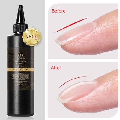 BORN PRETTY 250g 10 IN 1 Glue Gel Nail Polish Keep Nail C Ar