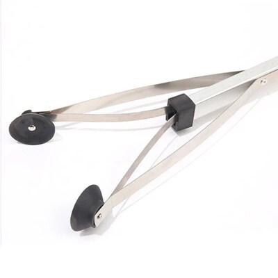 1pc Folding Household Garbage Picker Alloy Trash Grabber Was