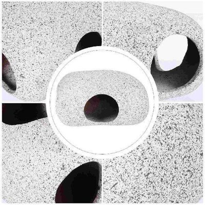Aqua Hideout for Aquarium Decorations Stones Fish Aquariums