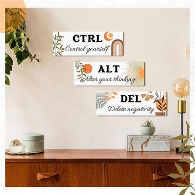 Wall Decoration Wooden Wall Signage Creative Exquisite Door