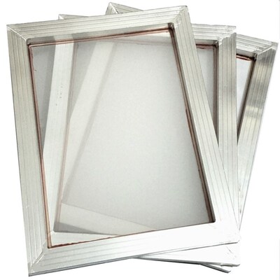 1Pc A3 Screen Printing Aluminium Frame Stretched And White 4
