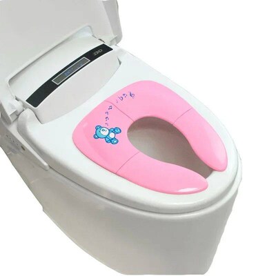 Baby Travel Folding Potty Seat toddler portable Toilet Train