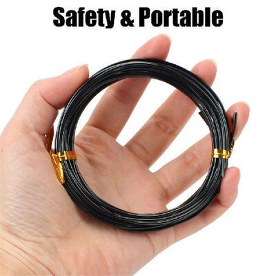 3 Rolls Anodized Aluminum Bonsai Training Wire With 3