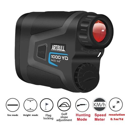 Laser Rangefinder Hunting Outdoor 1000M 650M Golf Range Find