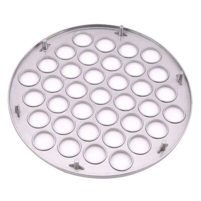 Steel Dough Rolling Pin Ravioli Mold 37 Holes Dumpling Mold