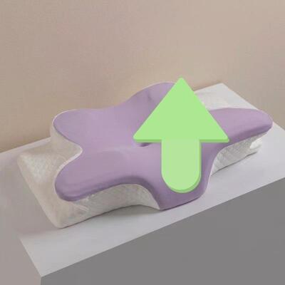 新多功异形枕枕芯家K13301款用形护颈枕芯蝶午睡枕睡能眠记忆枕枕