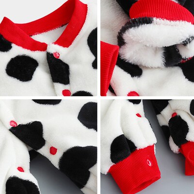 Autumn & Winter Baby Warm Clothes Boy Girl Pure Colour Rompe