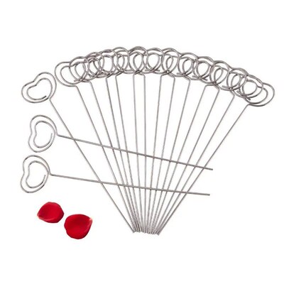 Photo Clip Holders Metal Round/Star/Heart DIY Craft Wire She