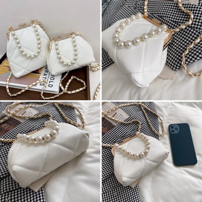Womens Party Clutch Wedding Crossbody Bag Totes Stylish Pea